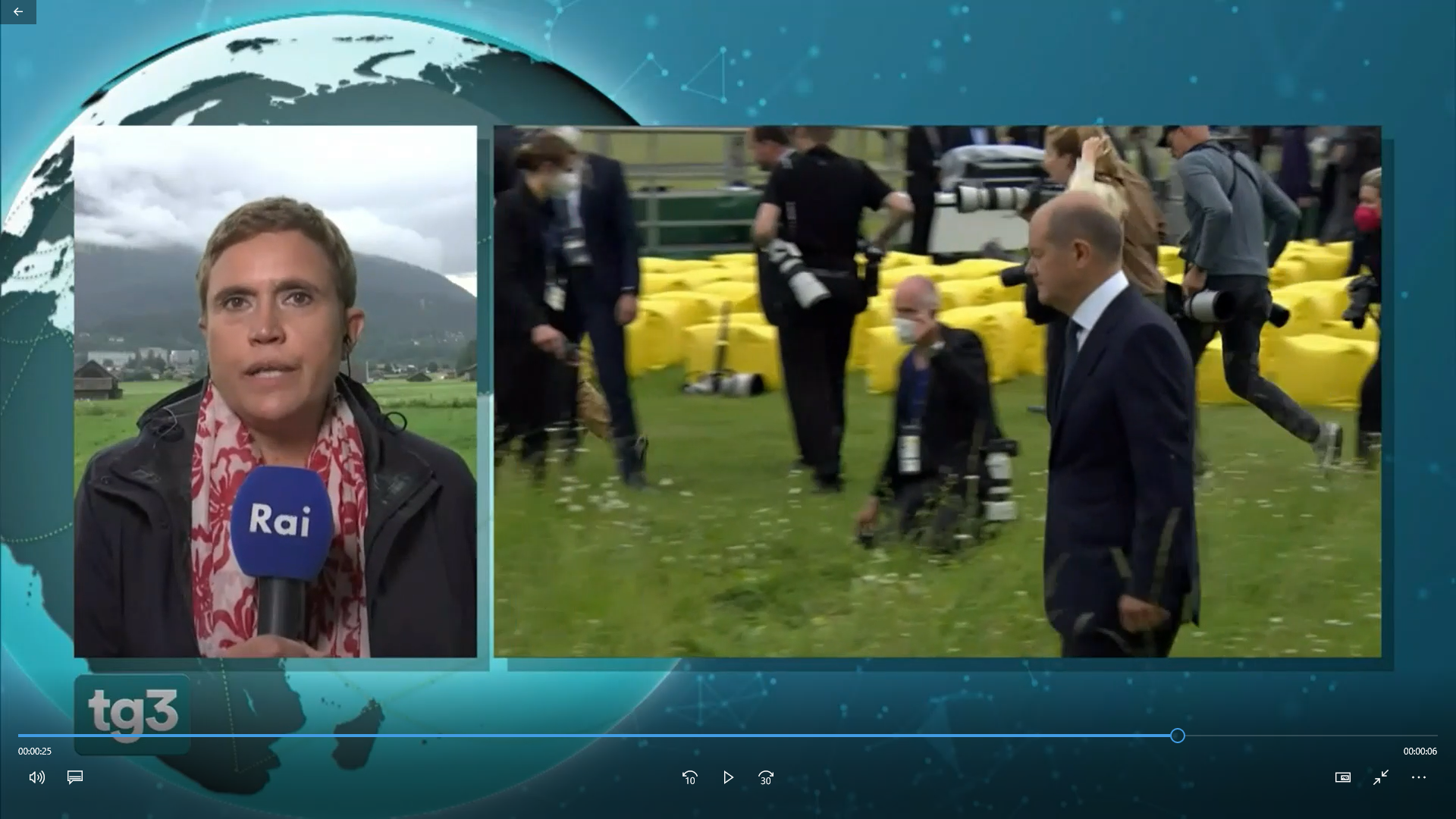 Spouf al G7 Germania. – spouf